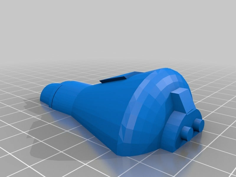 Free STL file Space Capsule freedom 7・3D printing design to download・Cults