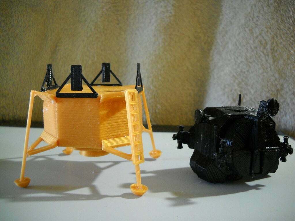Free STL file Apollo 11 mission・3D print object to download・Cults