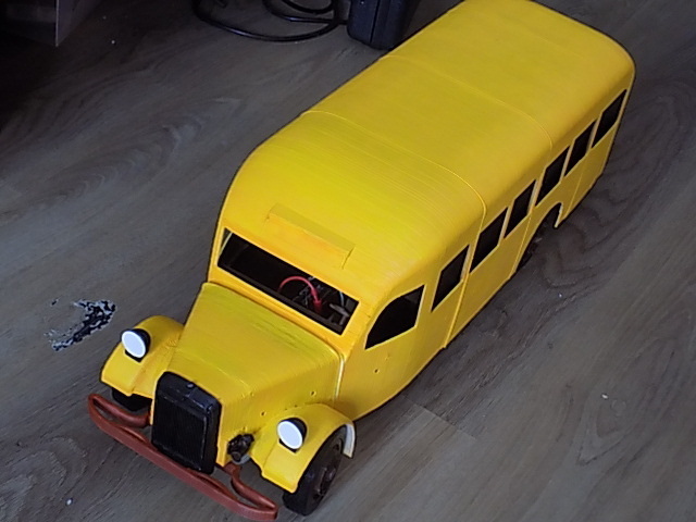 Fichier 3D gratuit AUTOBUS SCOLAIRE 1930 À L'ÉCHELLE 1/14 🚁・Plan ...