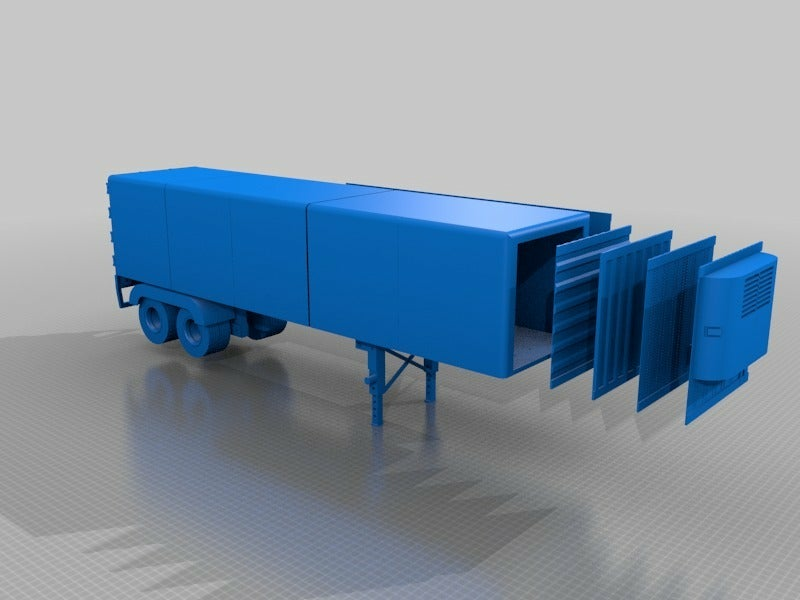 Free STL file 1/14 scale Semi Trailer 🚐・3D printable model to download ...