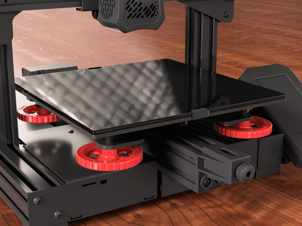 Free 3D file Bed leveling knob・3D printer model to download・Cults