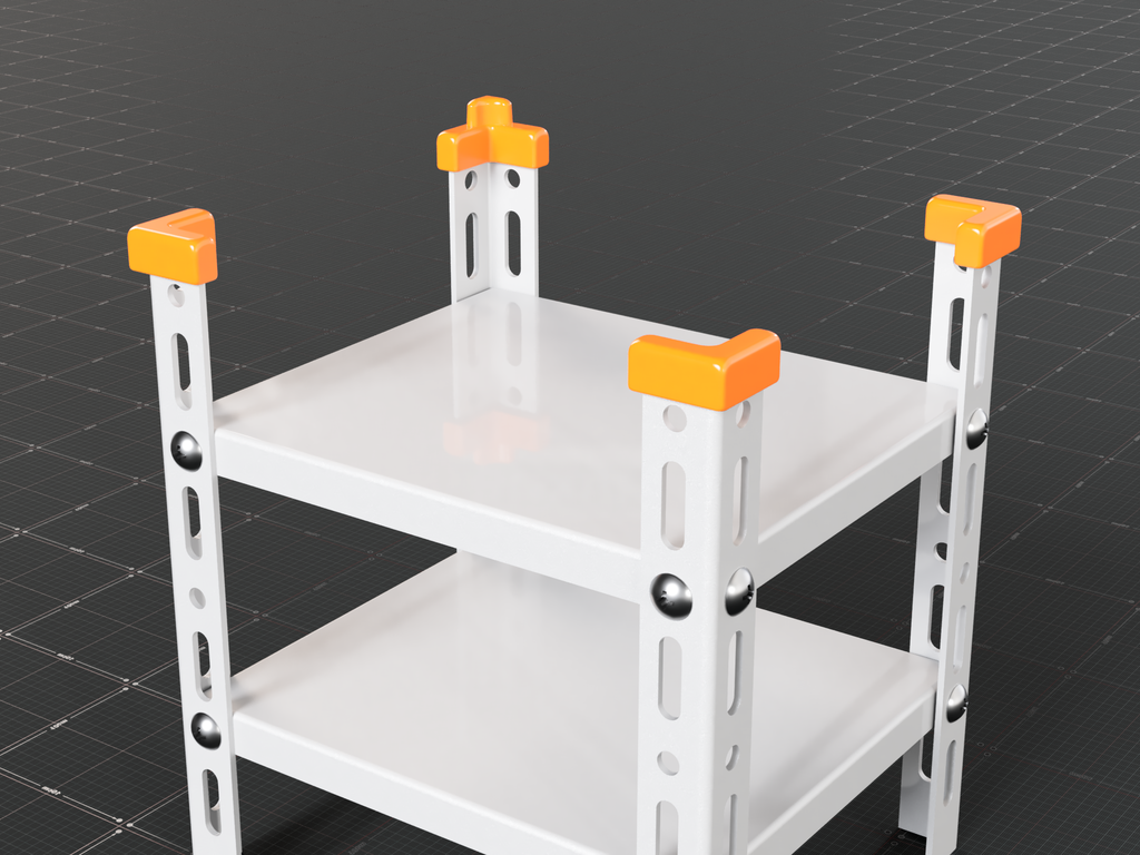 Free 3D file Metal shelf protection・3D printer design to download・Cults