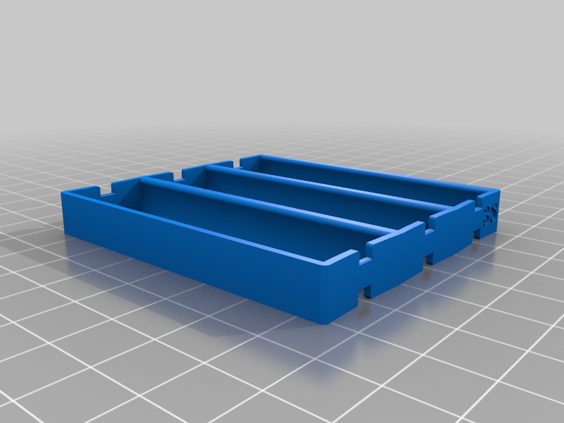 Free 3D file Simple 18650 battery holder - 1S 2S 3S 🔋・3D print object to download・Cults