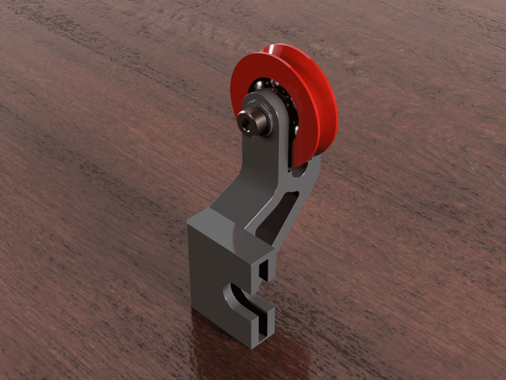 Free 3D file filament guide with 3D printed bearing・3D printer model to ...