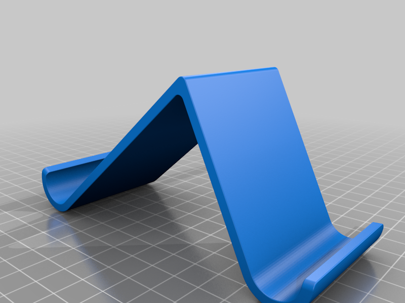Free 3D file Simple phone stand - remix・3D print design to download・Cults