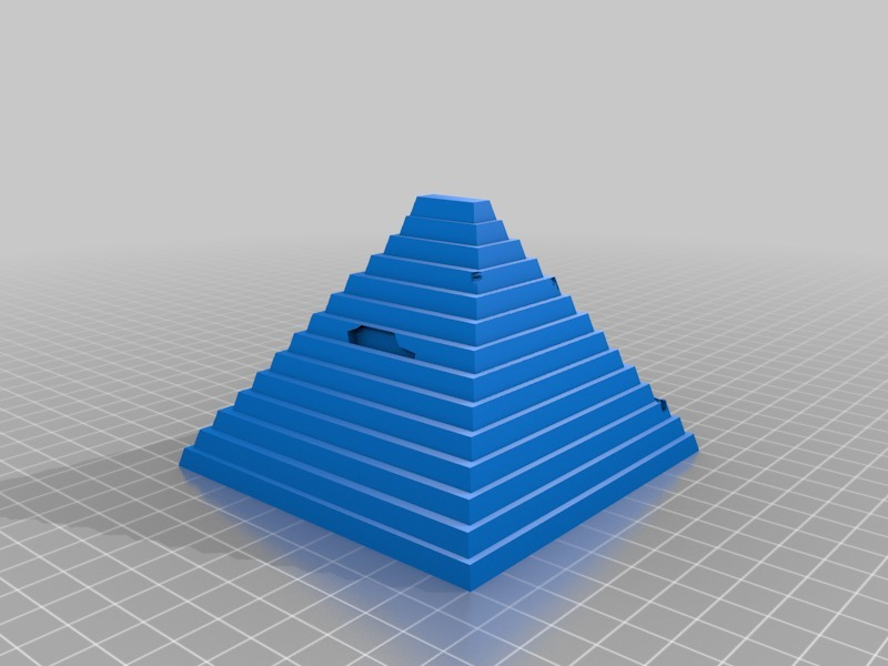 Free 3D file Weathered Pyramid・3D printable design to download・Cults