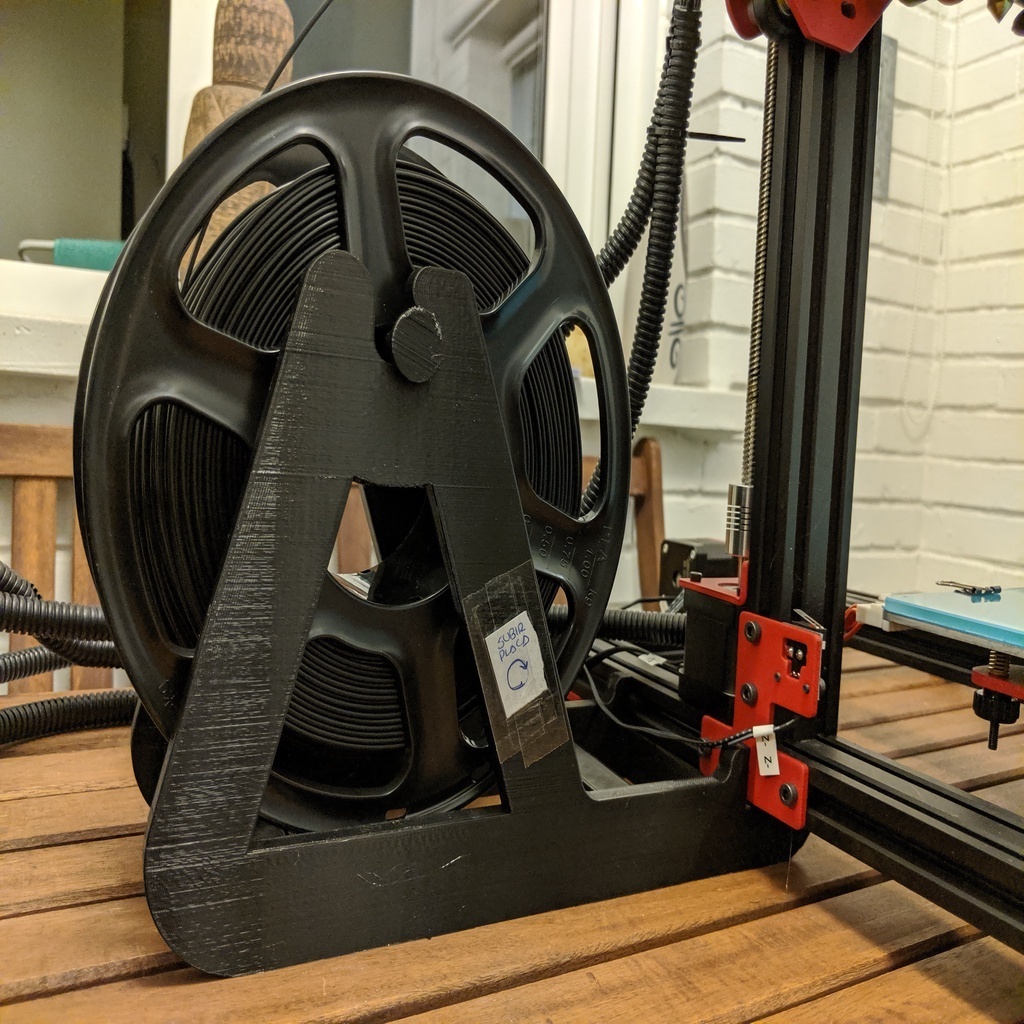 Free 3D file Soporte rollo filamento impresora AU20・3D printing model ...