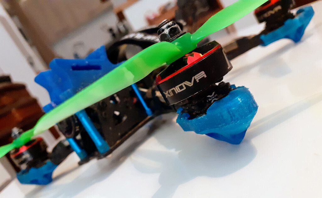 Free STL file Astrox Johnny FPV V2 Arm Protections・3D printing idea to ...