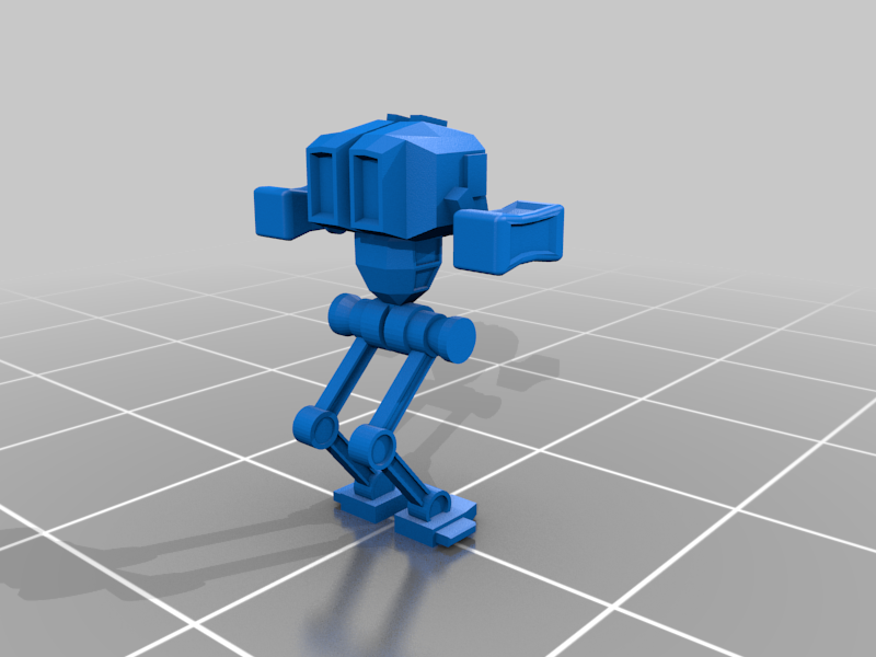 Free 3D file war Gaming mech・3D print design to download・Cults
