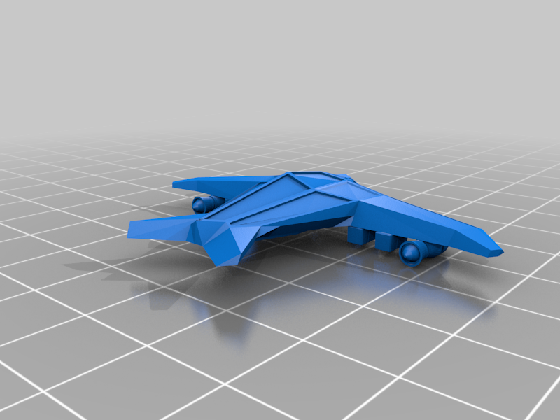 Free 3D file Space ship Model・3D printing idea to download・Cults