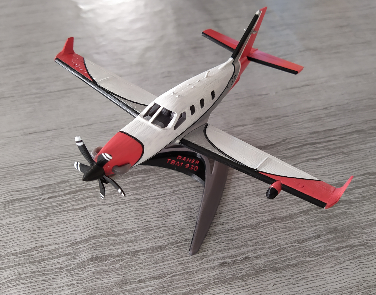 Free STL file TBM930 Model with stand ️・3D printing design to download ...