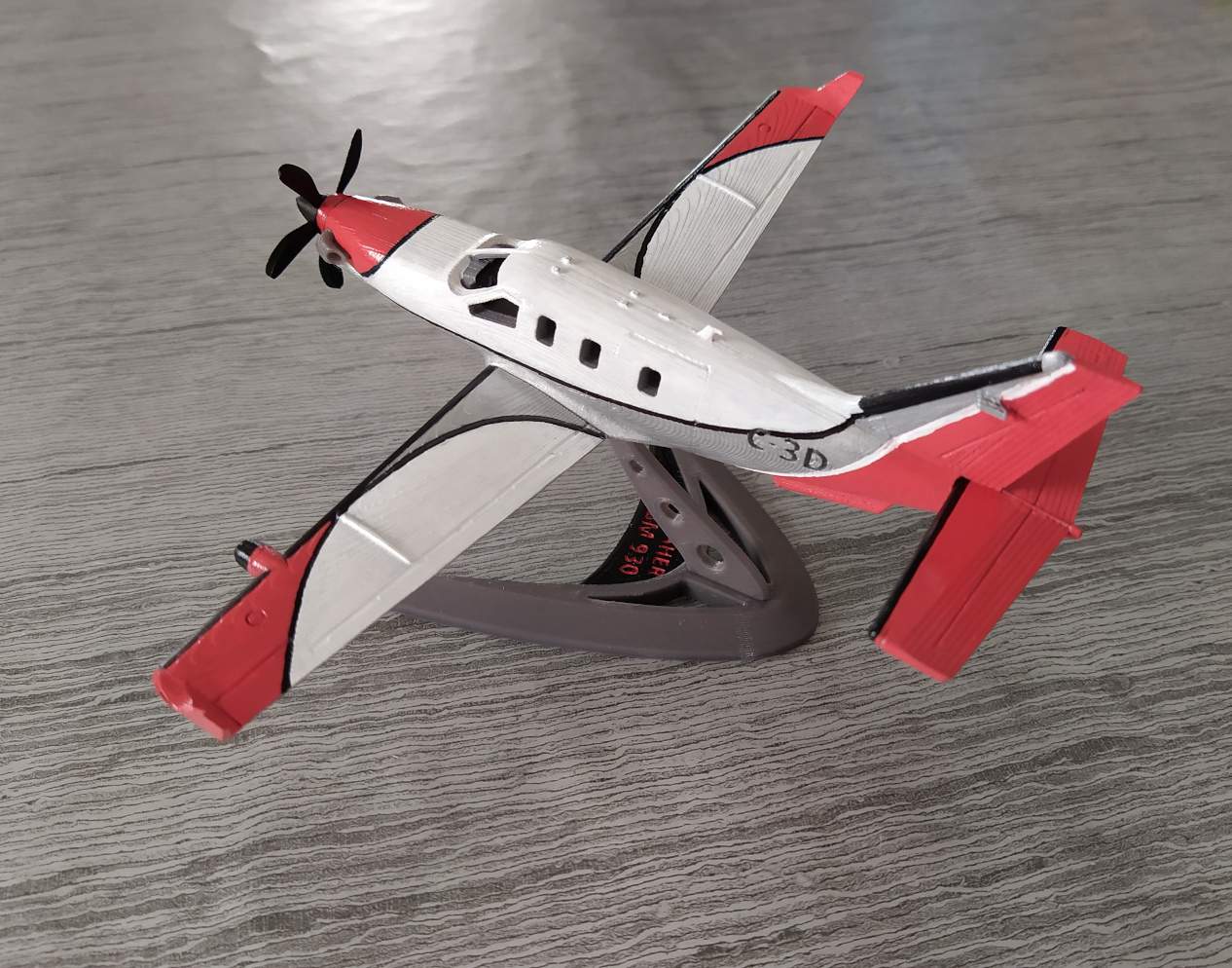 Free STL file TBM930 Model with stand ️・3D printing design to download ...