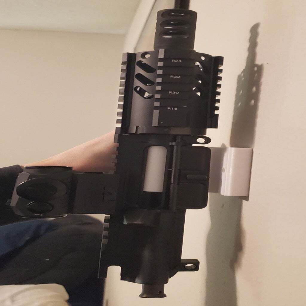 Free STL file AR15 Upper + BCG wall / pegboard mount・3D print design to ...