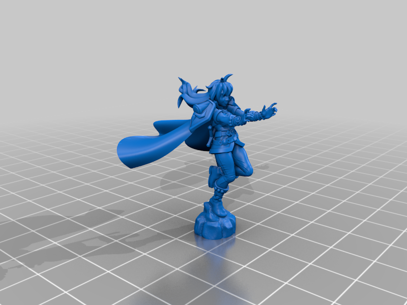 Free 3D file Lina Inverse Slayers 3D Print Miniature 🧙‍♀️・3D printable ...