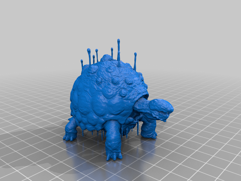 Free 3D file Final Fantasy XIV Adamantoise High Definition 👹・Template ...