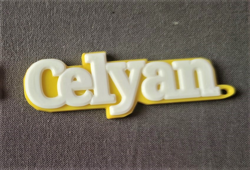 Archivo STL Llavero Celyan・Plan de impresora 3D para descargar・Cults