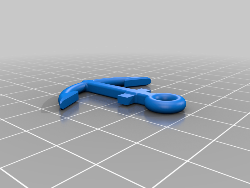 Free 3D file Anchor・3D printer model to download・Cults