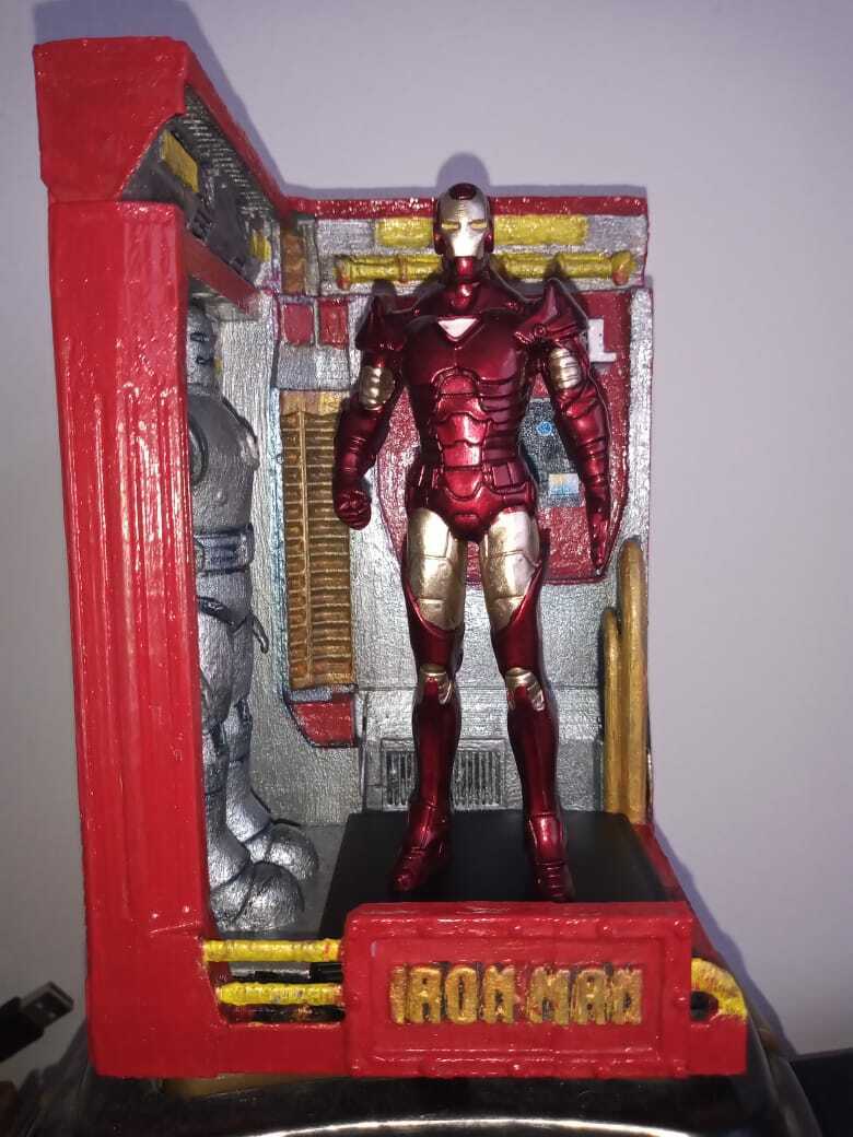 Free STL file BOX DIORAMA MARVEL IRONMAN・3D printable model to download ...