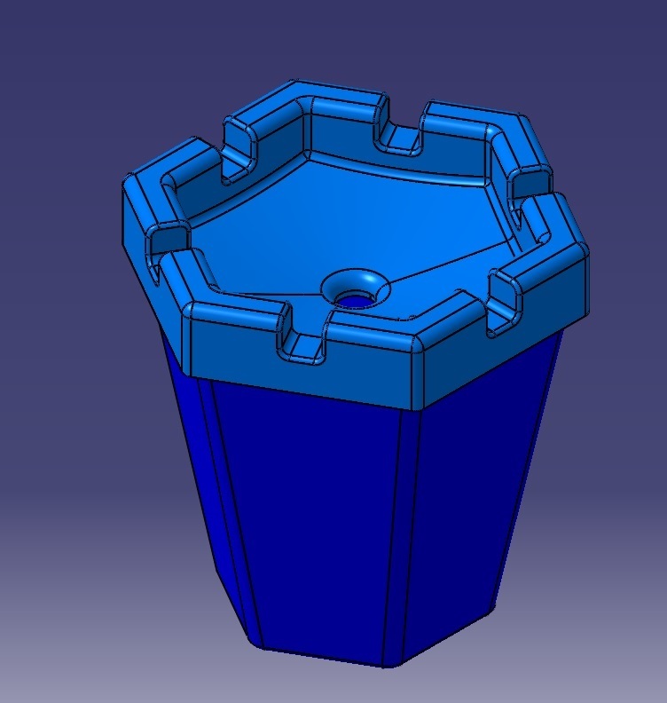 3D file 3D Printable Ashtray・3D printing template to download・Cults