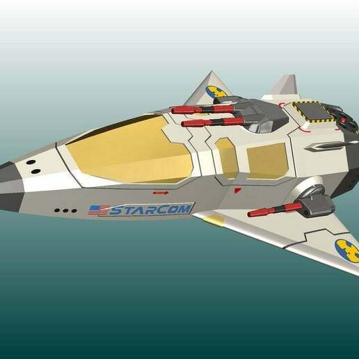 Download free STL file Starmax Bomber (STARCOM) • 3D printing object ...