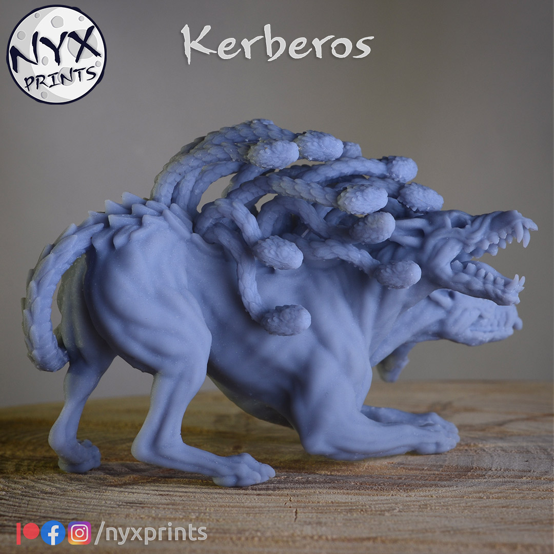 3D file Kerberos -Cerberus- Miniature 🗿・Model to download and 3D print ...
