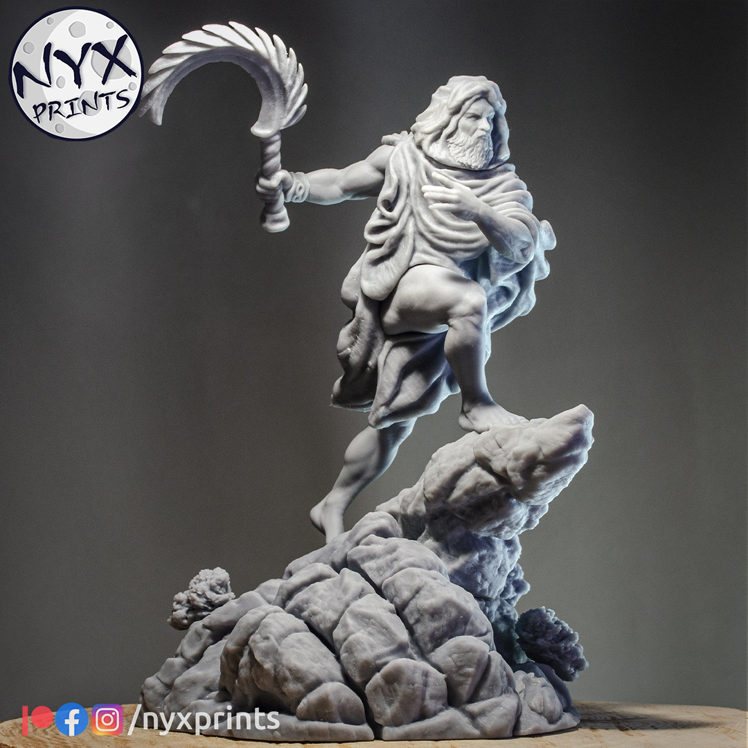 3D file Titan Cronos and Gaia・3D printing model to download・Cults