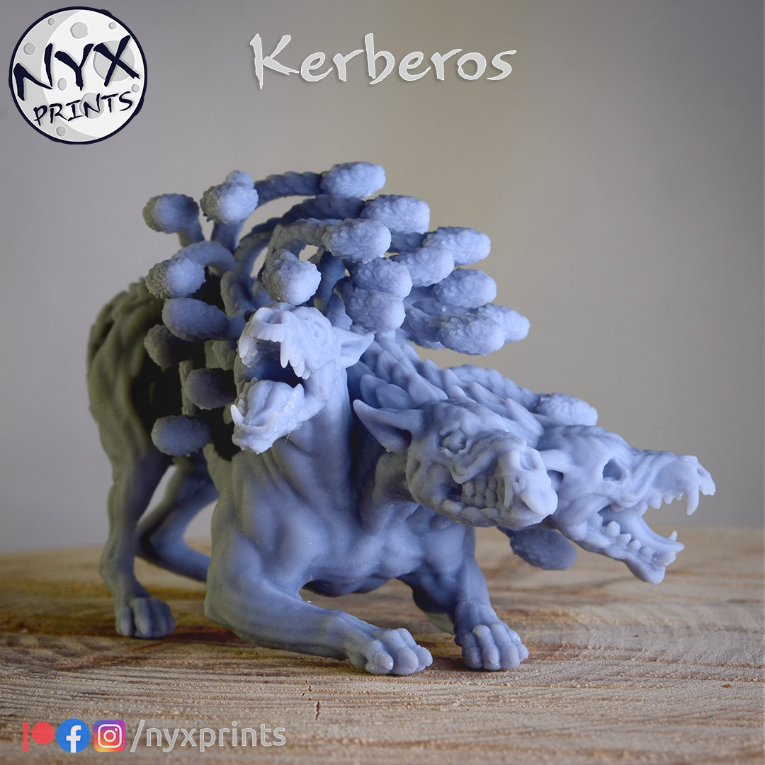 3D file Kerberos -Cerberus- Miniature 🗿・Model to download and 3D print ...