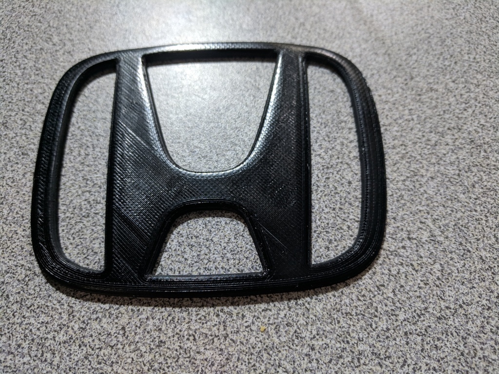 Free STL file Honda Civic Emblem front 👽・3D print object to download・Cults