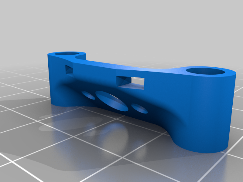 Free STL file TBS Source One HD and V4: front rear arm bumpers, vtx mount・3D printing idea to ...