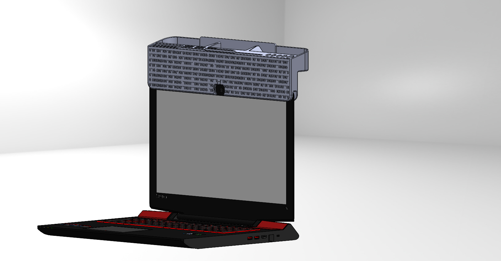 STL file 15" laptop screen mount・3D printer model to download・Cults