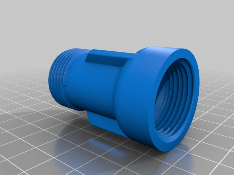 Free STL file 3/4 inch threaded fountain tube extenders・3D printable ...