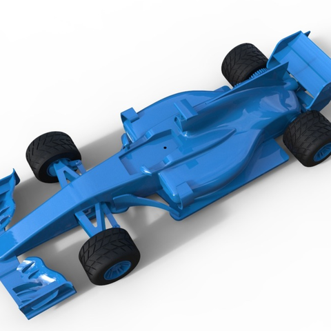 Download free STL file OPENRC F1 2017 updated Rain Tires • 3D printing ...