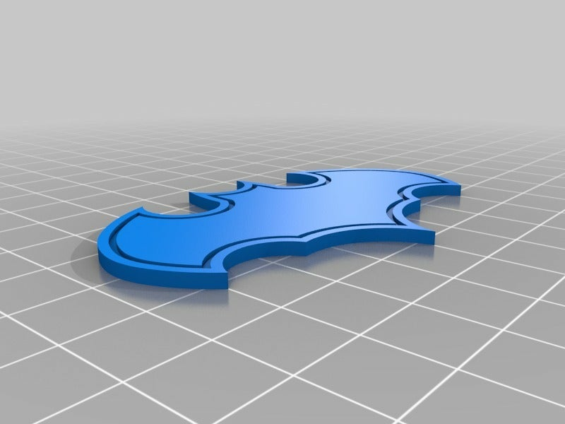 Free STL file Bat Logo 🦇・Object to download and to 3D print・Cults