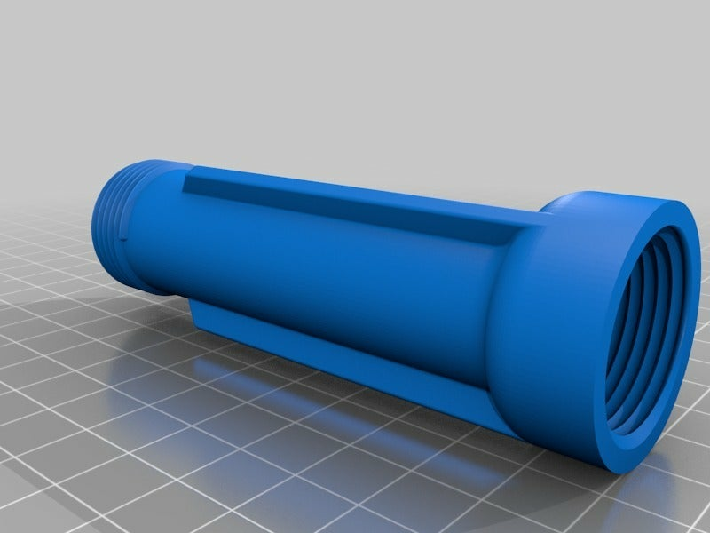 Free STL file 3/4 inch threaded fountain tube extenders・3D printable ...