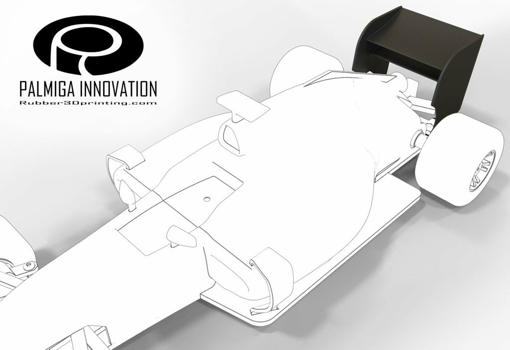 Free STL file OpenRC F1 Crash safe Rear Wing・Design to download and 3D ...