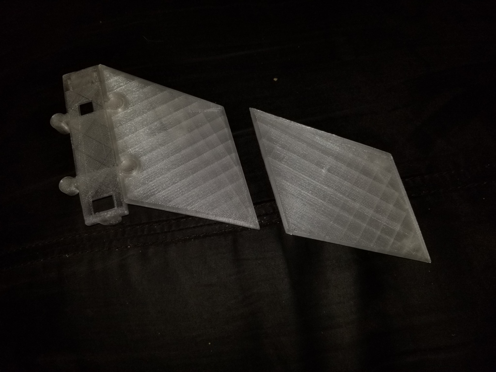 Free 3D file 300mm Micro brushless 3d printed wing by btnewman Cut to ...
