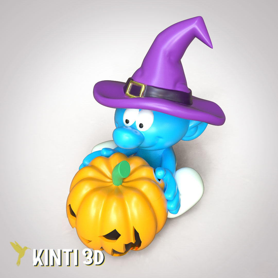 STL file Halloween Smurf・3D printing template to download・Cults