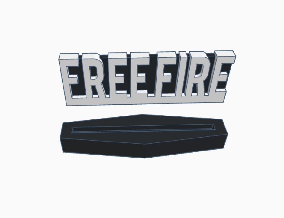 STL file Free Fire Mini Trophy・Model to download and 3D print・Cults