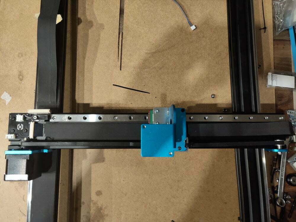Archivo DXF gratis Artillería Sidewinder X1 X axis mgn12 linear rail 🔧 ...