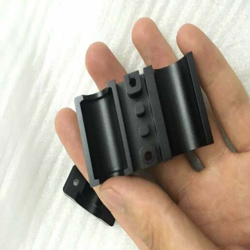 Download free STL file JGAurora A5 groove mount (cnc optimized) • 3D ...