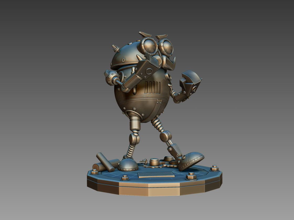 STL file Robot old Timey・Design to download and 3D print・Cults
