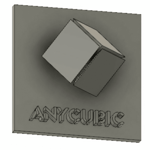 Download free STL file Anycubic Logo (2D and 3D) • 3D printable design ...