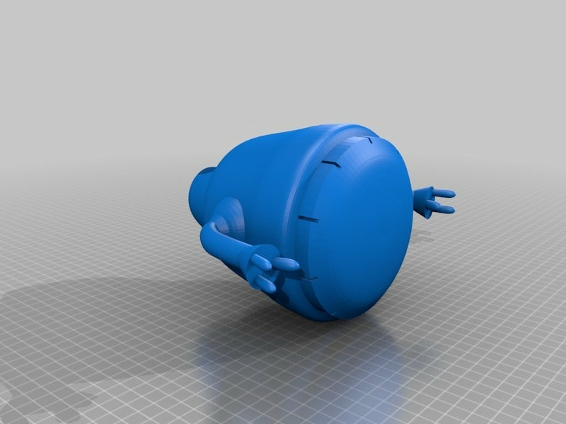 Free STL file Robot 1-X・Object to download and to 3D print・Cults