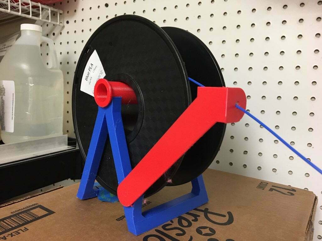 Free STL file Filament Roller with Adjustable Arm for Oiler・Design to ...