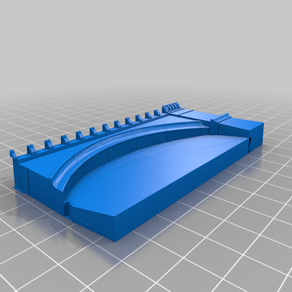 Free STL file N Gauge Early Railway Stonework Wall・3D printer design to ...
