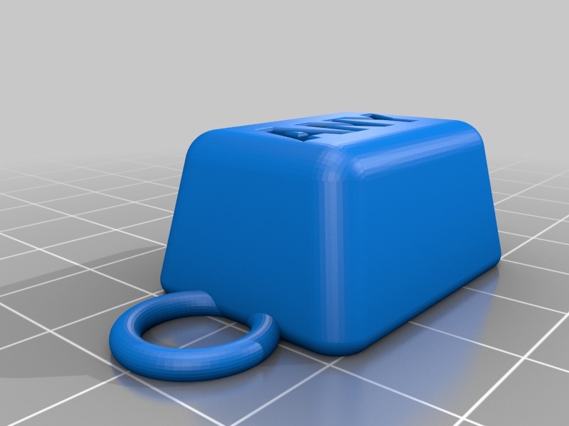 Free 3D file Any Key Keychain・3D printing idea to download・Cults