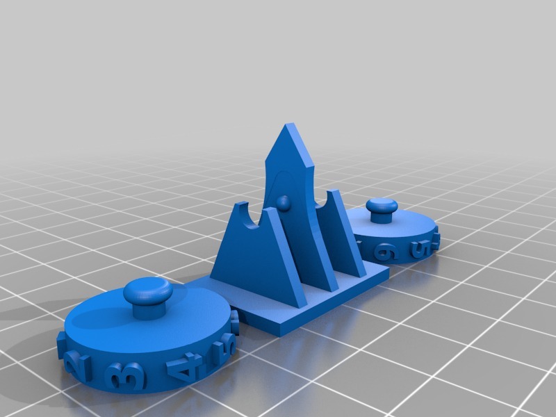 Free 3D file Life Counter・Object to download and to 3D print・Cults
