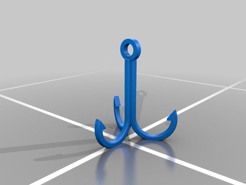 Free 3D file Anchor 3 arms・3D printing model to download・Cults