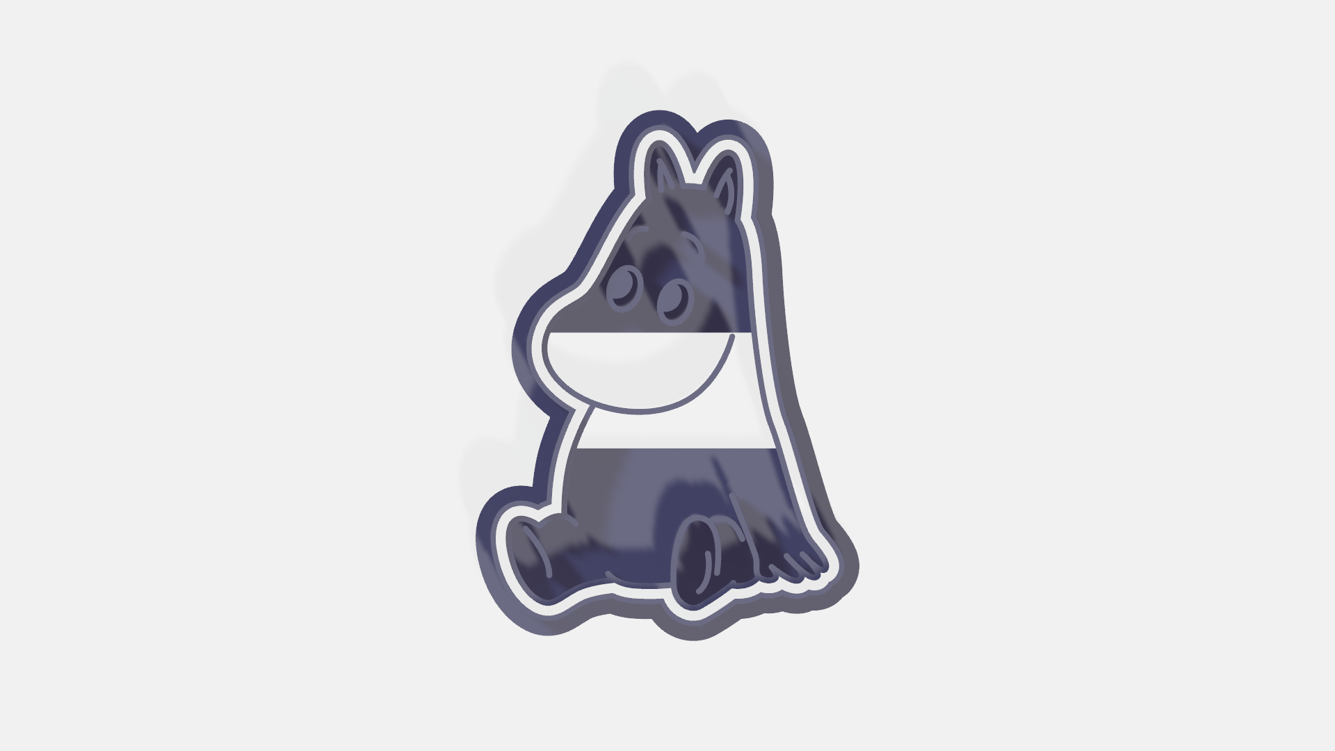 STL file Cookie cutter moomin pack・3D printer model to download・Cults