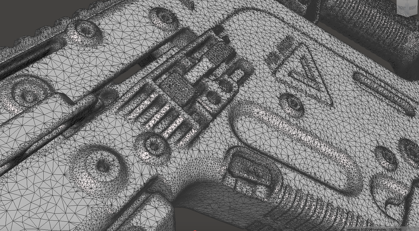 Файл STL Настоящий Крисс Вектор Реплика 3D скан・Дизайн 3D-печати для ...